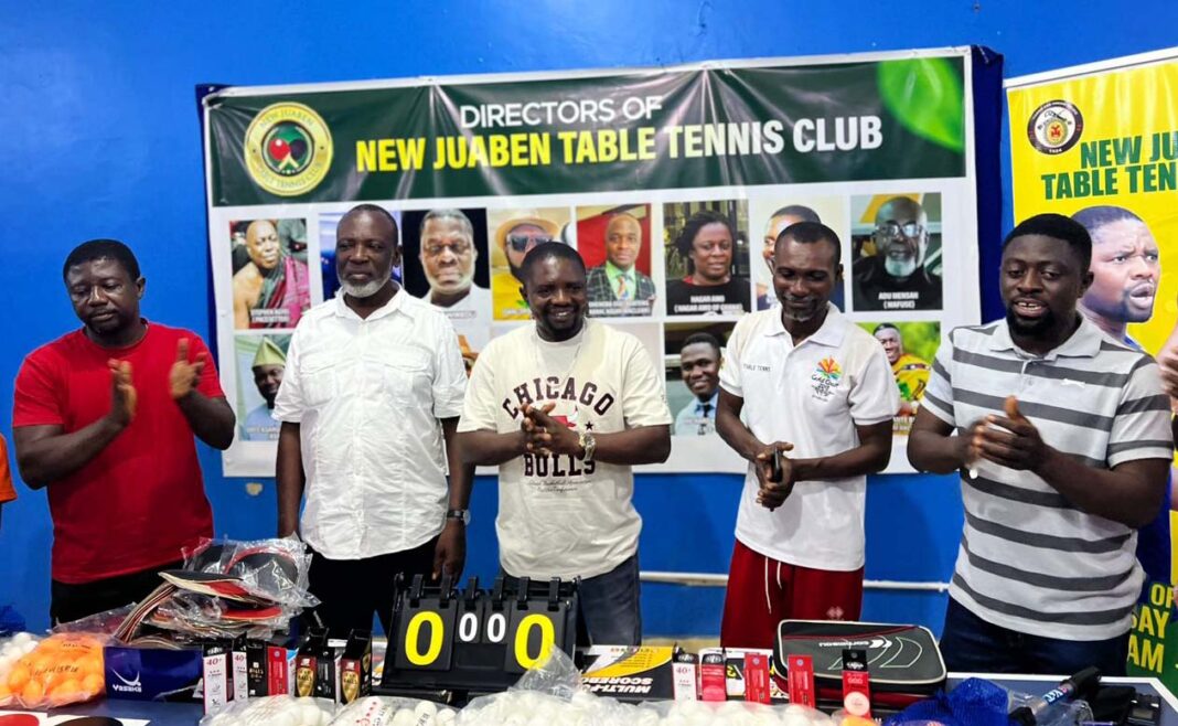 Nana Yaw Boateng's Philanthropic Gesture Boosts New Juaben Table Tennis ...