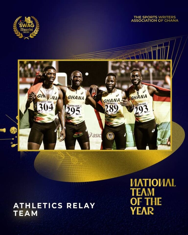 Ghana Athletics Dominates 49th SWAG Awards - Obu Sports