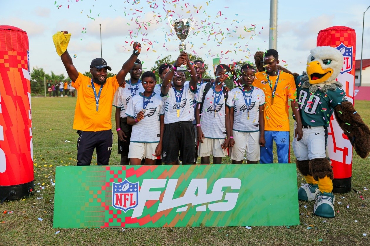 Nima 1 Basic School Under 12 Wins 4th Annual NFL Flag National ...